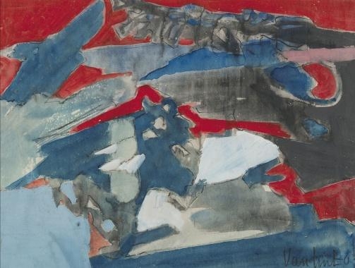 Louis Van Lint | COMPOSITION (1960) (1960) | MutualArt