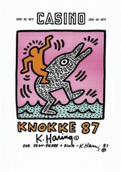 Keith Haring | KNOKKE Casino Poster | MutualArt