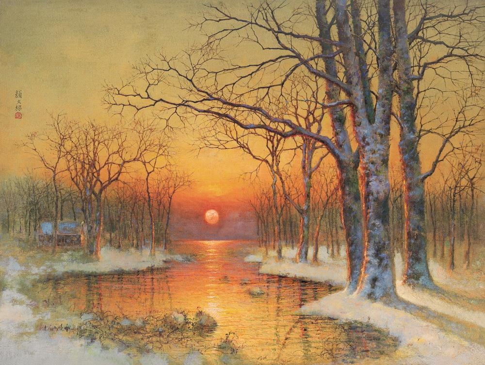 Yan Wenliang | clear up after snow | MutualArt