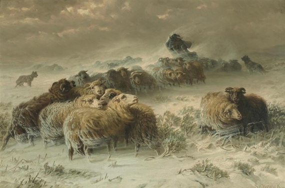 August Friedrich Albrecht Schenck | Art Auction Results