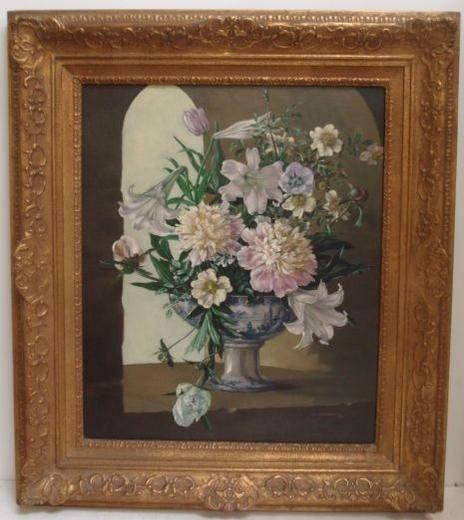 Elizabeth Bridge | Still Life Of Flowers (1951) | MutualArt