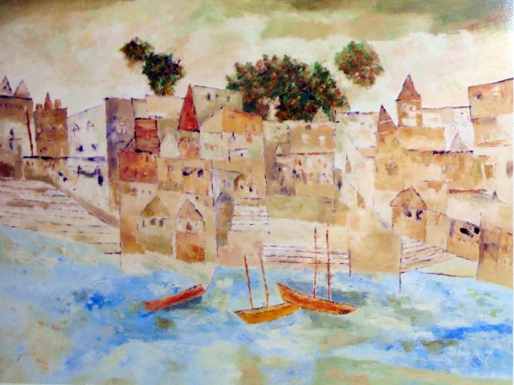 Ram Kumar | Varanasi (2008) | MutualArt