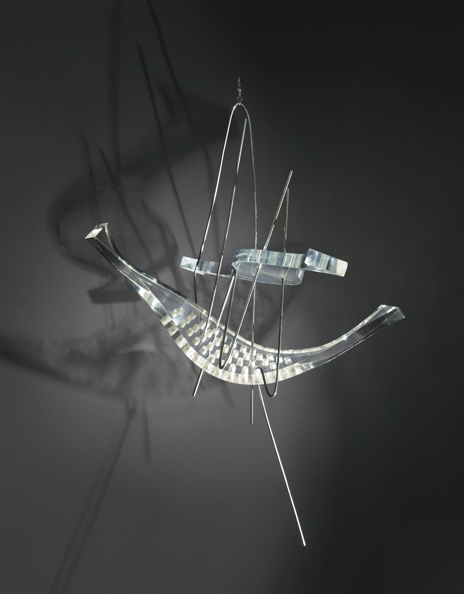 László Moholy-Nagy | MOBILE SCULPTURE (SPACE MODULATOR) (1943) | MutualArt