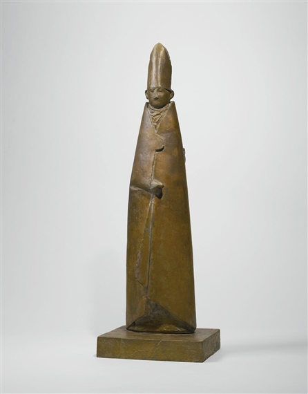 Giacomo Manzù | STANDING CARDINAL (Circa 1978) | MutualArt