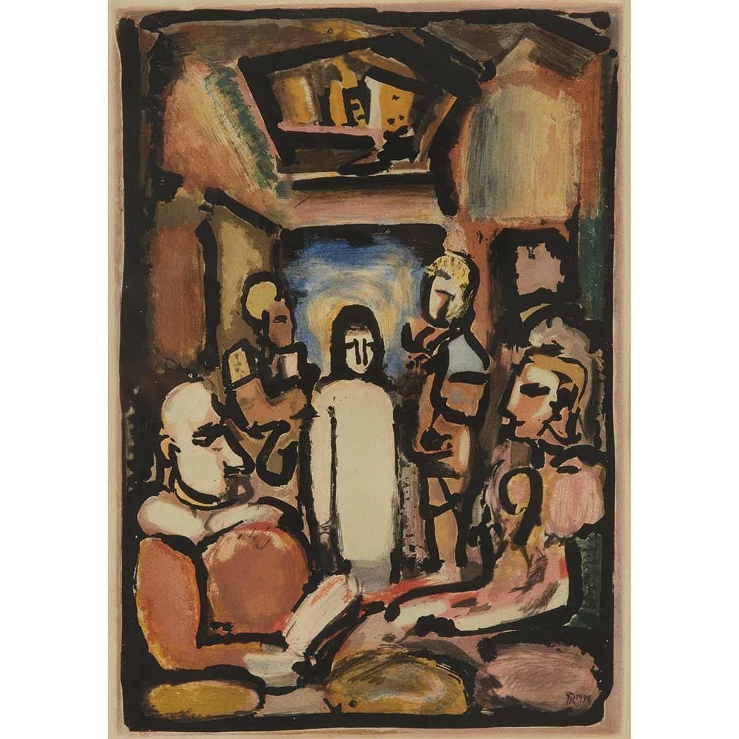 Georges Rouault | Face à Face (1933) | MutualArt