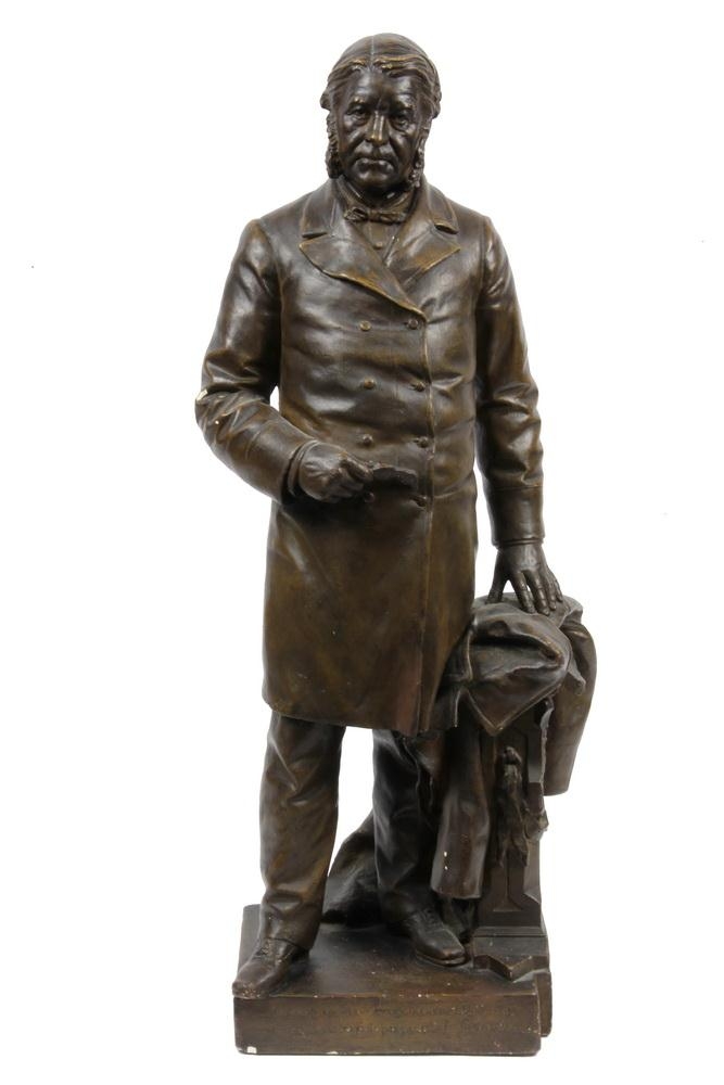 Louis Philippe Hébert | Portrait Statuette of Sir Charles Tupper ...