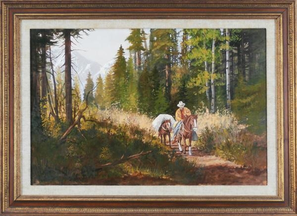 Mark Ogle | MOUNTAIN TRAIL | MutualArt