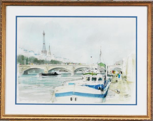 Pierre Pages | PARISIAN CITYSCAPE (1982) | MutualArt