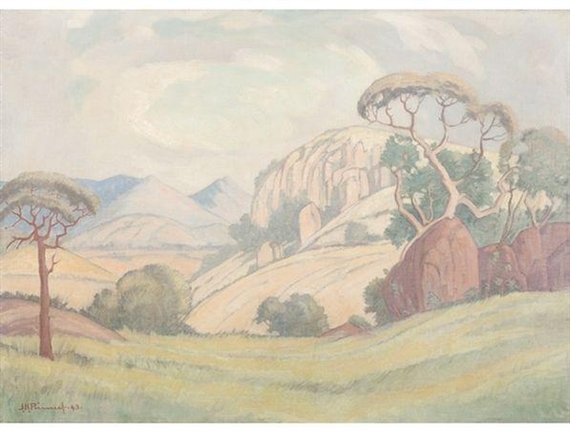 Jacob Hendrik Pierneef | Landscape, Northern Transvaal | MutualArt