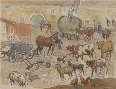 Karl Roux | 5 Artworks at Auction | MutualArt