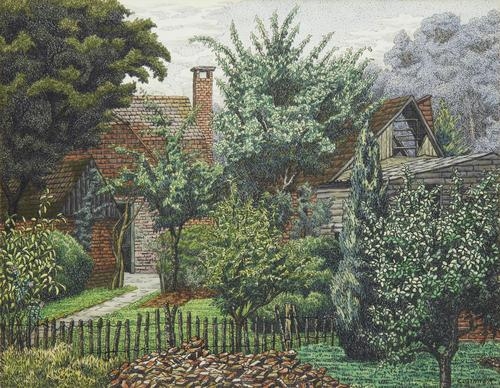 Charles Isaac Ginner | Anton Lock's Cottage and Studio | MutualArt