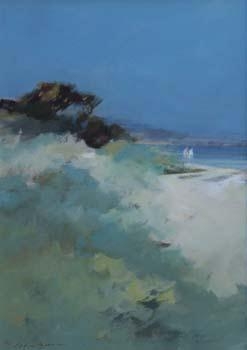 Peter Burman | Coastal view with figures | MutualArt