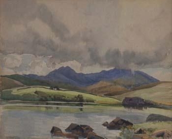 Walter Acton | Snowdon from Llyn Ogwen | MutualArt
