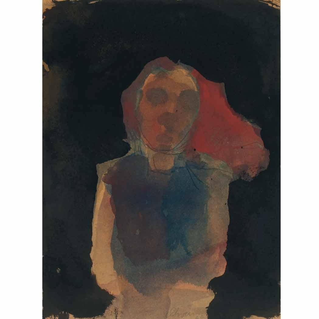 Nathan Oliveira | Seated Woman (1960) | MutualArt