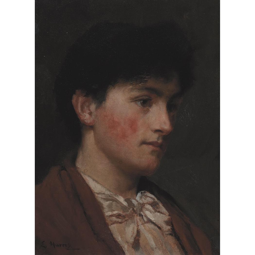 Edwin Harris | Portrait of a Woman | MutualArt