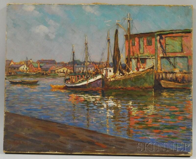 Arthur E. Ward | The Italian Wharves | MutualArt