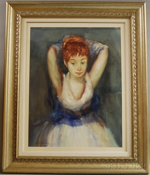 Allan Albert Davidson | Portrait of a Ballerina | MutualArt