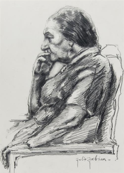 Felix Fabian | Golda Meir (1970) | MutualArt