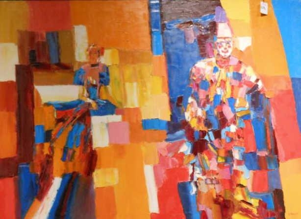 Sidney Smiley | The Clown (Circa 1970) | MutualArt