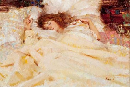Richard Alan Schmid | Nancy Sleeping (1989) | MutualArt