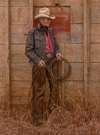 James Bama | The Old Cowboy (1978) | MutualArt