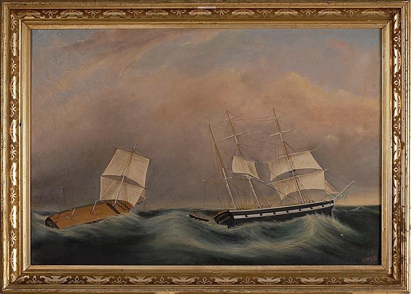 Clement Drew | The Nancy Ann aids the Milo | MutualArt