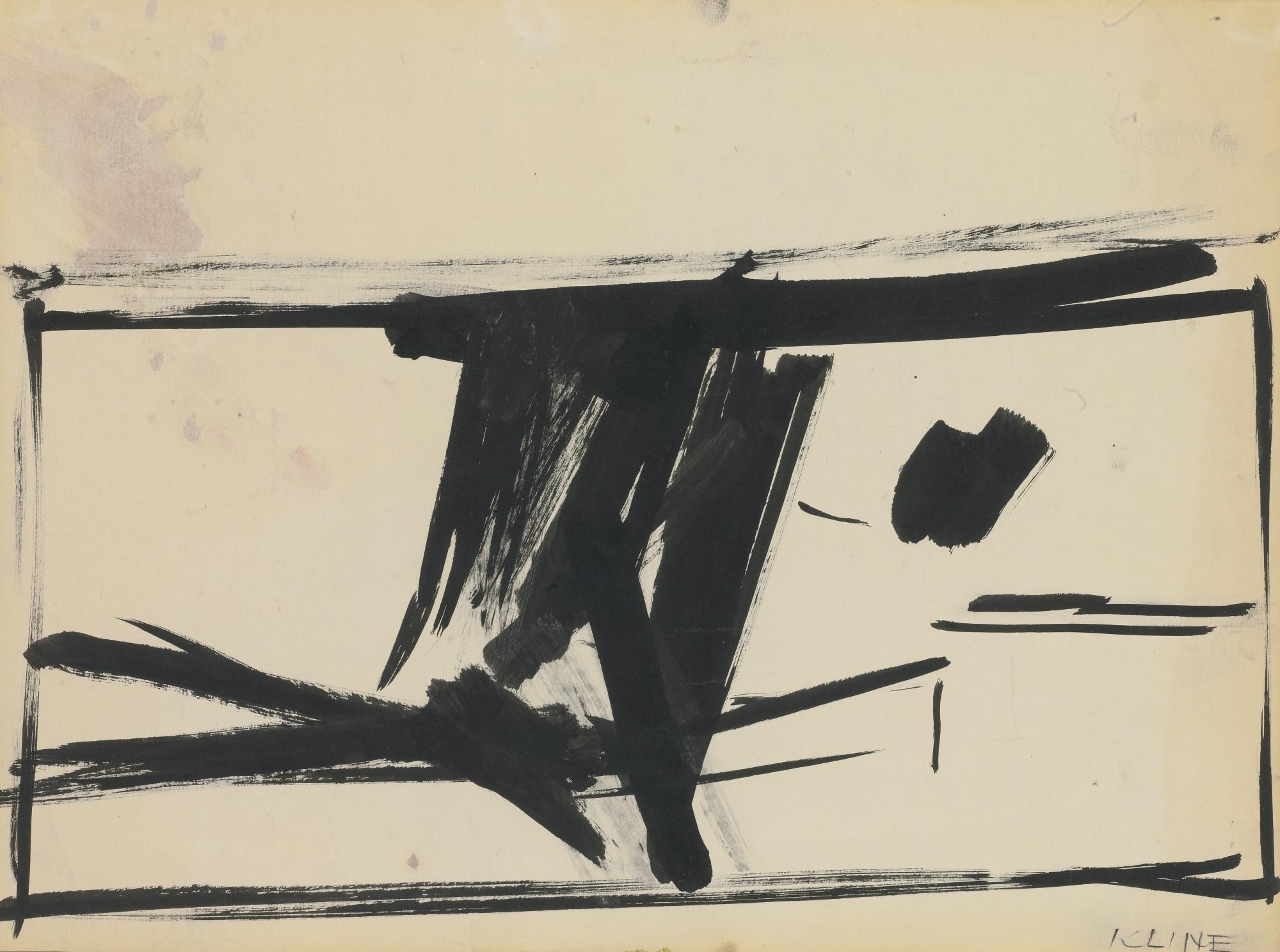 Franz Kline | UNTITLED (1958 - 1959) | MutualArt