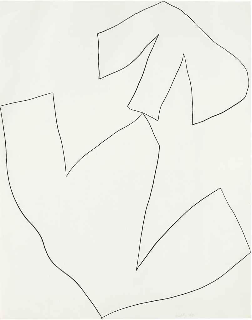 Ellsworth Kelly | Untitled (1960) | MutualArt