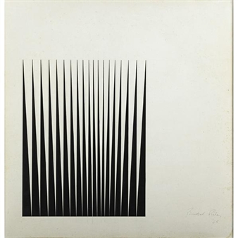 Bridget Riley | Untitled (1964) | MutualArt