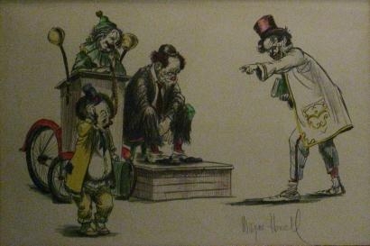 Wayne Howell | Clowns | MutualArt
