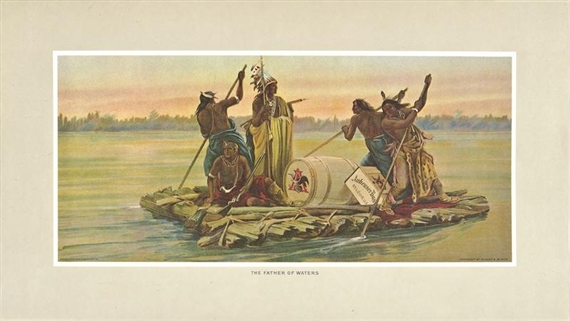 Charles Ferdinand Wimar | The Father of Waters | MutualArt