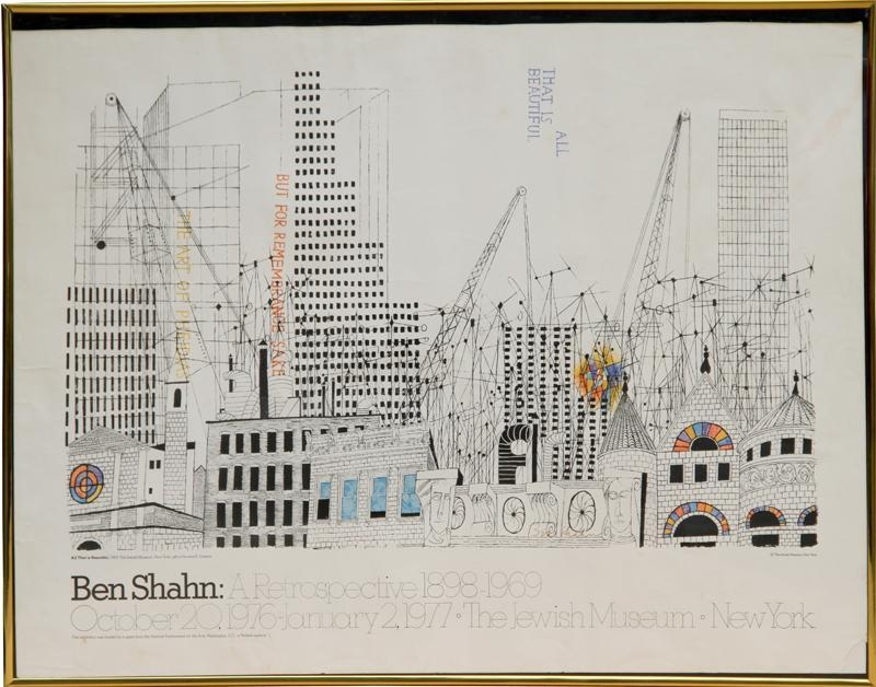 Ben Shahn | Jewish Museum Retrospective (1977) | MutualArt