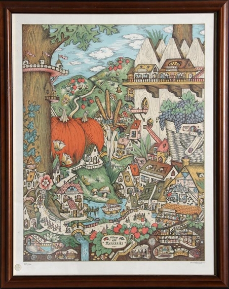 Michoel Muchnik | Village of the Menchniks | MutualArt