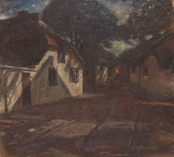 Ludwig Dettmann | Baum im Wind | MutualArt