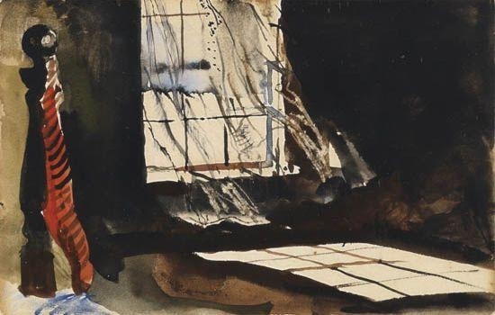 Andrew Wyeth | The Open Window | MutualArt