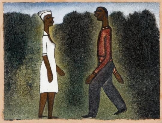 Alfred Thoba | THE MEETING (2009) | MutualArt