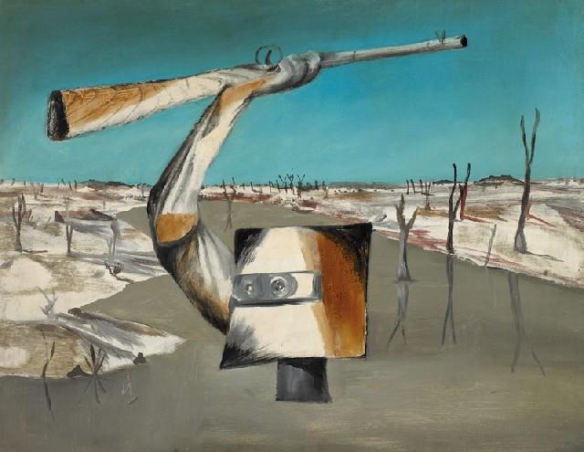 Sidney Nolan | The Emu Hunt (1949) | MutualArt