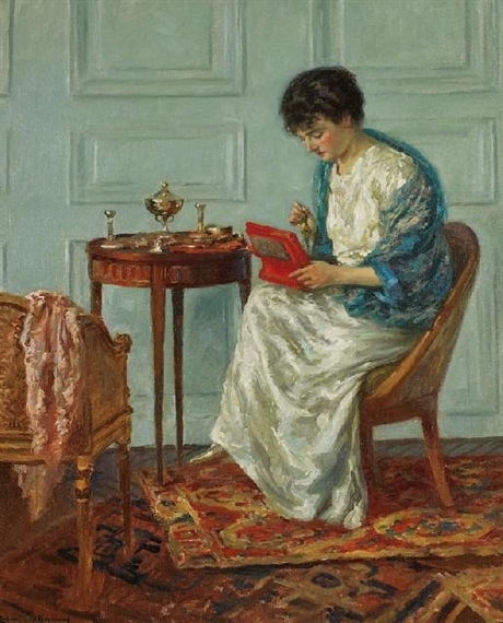 Rupert Bunny | THE CASKET (1916) | MutualArt
