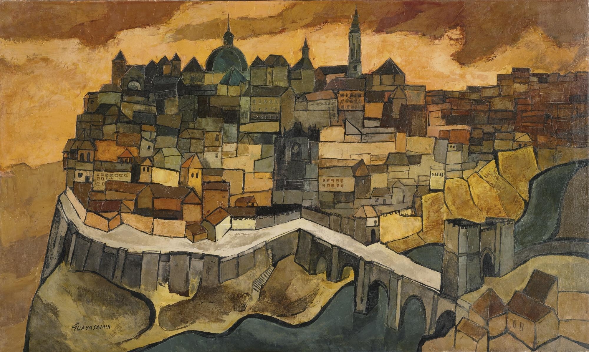 Oswaldo Guayasamín | Paisaje de Quito | MutualArt