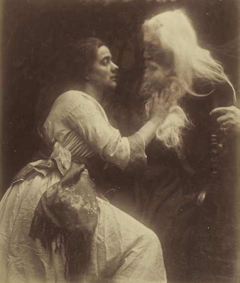 Julia Margaret Cameron | Vivien and Merlin (1874) | MutualArt