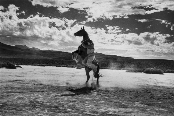 Ernst Haas | Leaping Horse on the Set of The Misfits, Nevada (1960 ...
