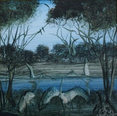 Kevin Charles Hart | Swamp Birds I | MutualArt