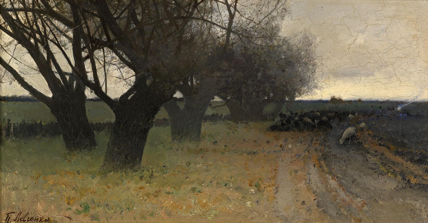 Petro Oleksiiovych‏ Levchenko | A Flock of Sheep | MutualArt