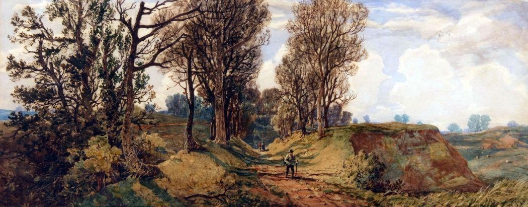 John Joseph Cotman | Landscape Near Norwich (1872) | MutualArt