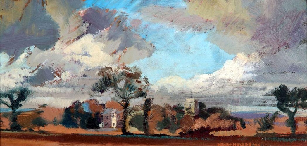 Henry Holzer | Norfolk Landscape (1970) | MutualArt