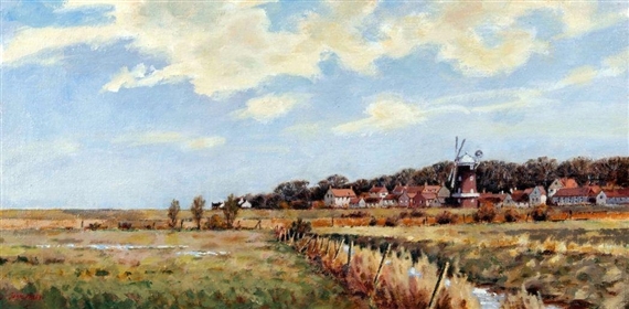 John Paley | Early Spring, Cley Mill | MutualArt