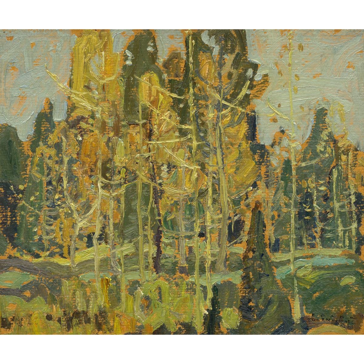 Franklin Carmichael | AUTUMN LANDSCAPE (1921) | MutualArt