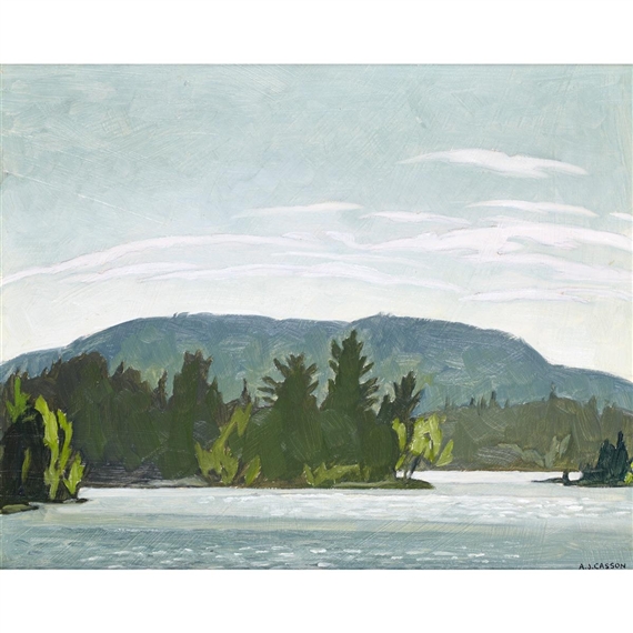 Alfred Joseph Casson | Bay on Oxtongue Lake (1981) | MutualArt