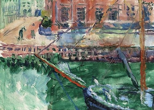 Ludvig Peter Karsten | From Nyhavn (1924) | MutualArt