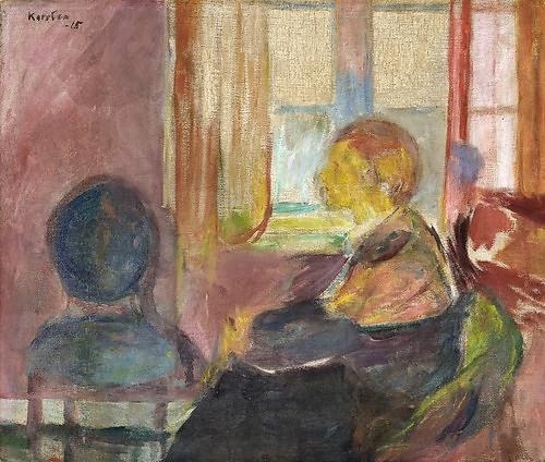 Ludvig Peter Karsten | By the window (1915) | MutualArt